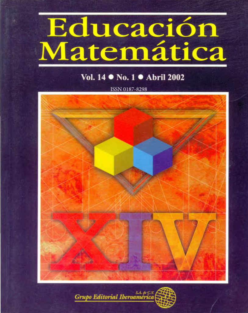 Vol14-1-1 – Revista Educación Matemática
