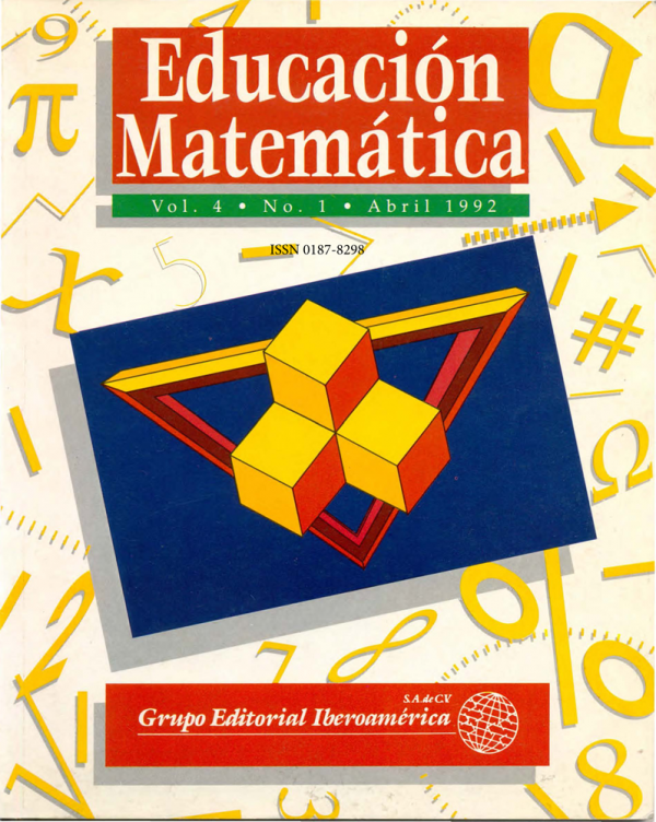 vol4-1-1 – Revista Educación Matemática